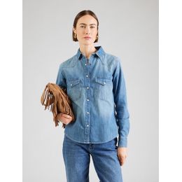 Pepe Jeans Bluse Damen Gr&ouml;&szlig;e S blue denim