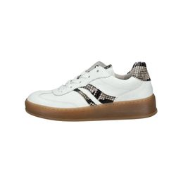 Gabor COMFORT Damen Sneaker "Gabor Comfort Sneaker Leder", Gr. 39, wei&szlig;, Leder, Schuhe