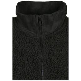 Urban Classics Herren Winterjacke "Urban Classics Herren Boxy Sherpa Jacket"schwarz, Gr. L, unifarben, 100% Polyester, Jacken