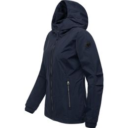Ragwear Damen Funktionsjacke "Dizzea", blau, Gr. S, Obermaterial: 100% Nylon. Innenfutter: 100% Polyester, Jacken, Wasserdichte und atmungsaktive