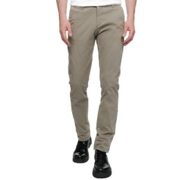 Rusty Neal Herren Chinohose, gr&uuml;n, Gr. 32, unifarben, 98% Baumwolle, 2% Elasthan, Hosen, im Regular Fit