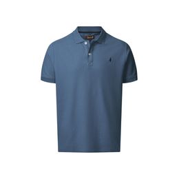 MCS Herren Kurzarmhemd "MCS Polo MCHurst", blau, Gr. XL, Obermaterial: 100% Baumwolle, Hemden