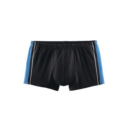 Herren Boxer "Boxershorts f&uuml;r Herren", AUTHENTIC UNDERWEAR, Gr. 3, schwarz, Jersey, Obermaterial: 95% Baumwolle, 5% Elasthan, unifarben, Unterhosen,