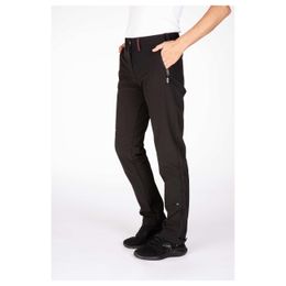DEPROC Active Damen Softshellhose "STONECREST NEW WOMEN", schwarz, Gr. 42, Softshell, 96% Polyester. 4% Elasthan, Hosen, auch in Gro&szlig;en Gr&ouml;&szlig;en