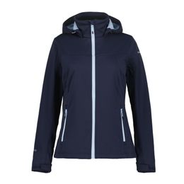 Icepeak Damen Softshelljacke "BOISE"blau, Gr. 36, Obermaterial: 100% Polyester, Jacken