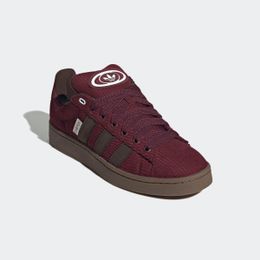 Herren Sneaker "CAMPUS 00S", adidas originals, Gr. 40shadow rot, schwarz braun, cloud wei&szlig;, Leder, Textil, Schuhe, Kortmaterial