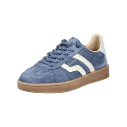 Gant Damen Sneaker "Gant Sneaker Veloursleder", Gr. 38, blau, Veloursleder, Schuhe