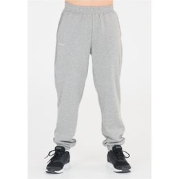 LES'ARCS Jungen Sweathose "Gilpin", grau, Gr. 152, unifarben, 65% Polyester, 35% Baumwolle, Hosen, in weicher und relaxter Qualit&auml;t