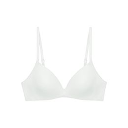 Triumph Damen B&uuml;gel-BH "Body Make-up Soft Touch P EX", Gr. 85, wei&szlig;, Microtouch, Obermaterial: 53% Polyamid, 27% Elasthan, 20% Polyester, Basic, BHs,
