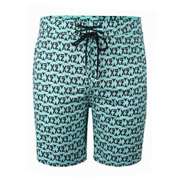YEAZ Herren Badeshorts "Badeshorts DAZZERS", blau, Gr. XL, Obermaterial: 97% Polyester PES. 3% Elasthan EL., Badehosen