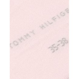 Tommy Hilfiger Damen Sneakersocken "TH WOMEN SNEAKER 2P", Gr. 35, rosa, Baumwollmischung, Socken, Verst&auml;rkte Ferse und Spitze f&uuml;r zus&auml;tzliche