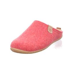 Rohde Damen Hausschuh "Rohde Hausschuhe Filz", Gr. 36, rot, Filz, Schuhe