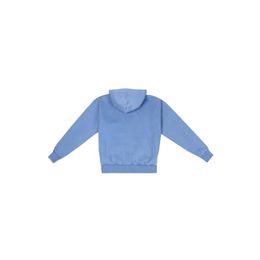 DROPSIZE Herren Kapuzensweatshirt "Dropsize HEAVY OVERSIZE EMBO HOODIE", blau, Gr. XS, bedruckt, 70% Baumwolle, 30% Polyester, Sweatshirts