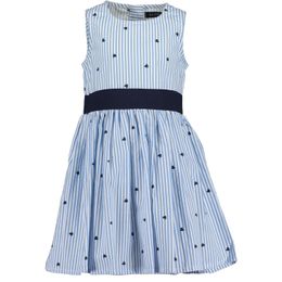 Blue Seven M&auml;dchen Sommerkleid "Kleid", blau, Gr. 116, 100% Baumwolle, Kleider