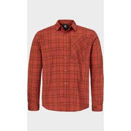 Sch&ouml;ffel SCH&Ouml;FFEL Herren Outdoorhemd "Shirt Style Fraris MEN"5590, rot, Gr. 50, Oberstoff: 81% Polyester, 14% Nylon, 5% Elasthan, Hemden