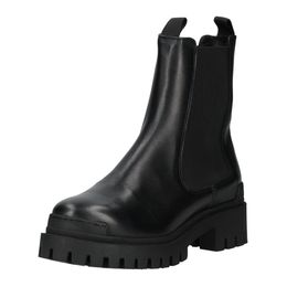 Pavement Damen Stiefelette "Pavement Stiefelette Leder/Textil", Gr. 37schwarz, Leder, Textil, Schuhe