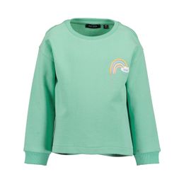 Blue Seven M&auml;dchen Sweater "M&auml;dchen Sweatshirt langarm", gr&uuml;n, Gr. 98, 100% Baumwolle, Sweatshirts