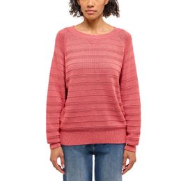 Mustang Damen Sweater "Damen Style Silas"rosa, Gr. XS, 100% Baumwolle, Sweatshirts