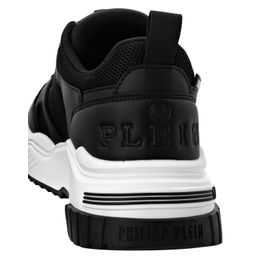 Philipp Plein Herren Sneaker "Hexagon", Gr. 37, schwarz-wei&szlig;, Schuhe