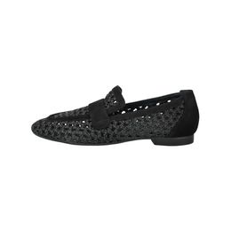 Paul Green Damen Slipper "Paul Green Slipper Nubukleder", Gr. 40,5, schwarz, Nubukleder, Schuhe