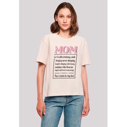 F4NT4STIC Damen T-Shirt "Muttertag Pink Unconditional Love Family", pink, Gr. M, Obermaterial: 100% Baumwolle, Shirts, Premium Qualit&auml;t