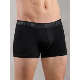 Retro Pants, Herren, Gr. 8, 1 Stk., schwarz, 90% Modal, 10% Elasthan, Unterhosen