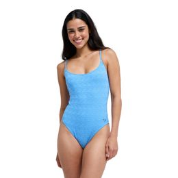 Roxy Damen Badeanzug "Paradise Wave One-Piece", blau, Gr. S, Recycling-Polyester, Badeanz&uuml;ge