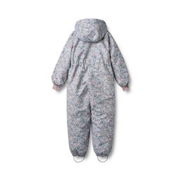 Wheat M&auml;dchen Jumpsuit "Wheat Snowsuit Miko"soft rain flowers, Gr. 116, 100% Recycled Polyamide/Nylon, Overalls