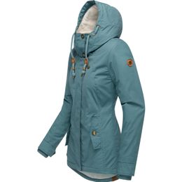 Ragwear Damen Winterjacke "Monade"stein, Gr. XXXL, Obermaterial: 65% Polyester, 35% Baumwolle; Futter: 100% Polyester; Wattierung: 100% Polyester,