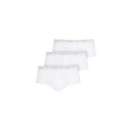Jockey Herren Slip "Slip Classic Cotton Rib Y-Front Brief 3er Pack", Gr. M, wei&szlig;, Obermaterial: 100% Baumwolle CO., Unterhosen