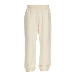 DROPSIZE Herren Jogginghose "Dropsize OPEN LEG JOGGER"wei&szlig;cap gray, Gr. L, unifarben, 70% Baumwolle, 30% Polyester, Hosen
