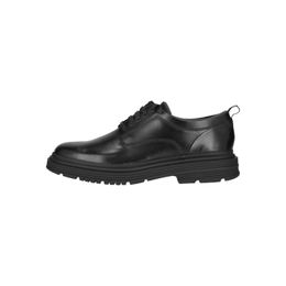 Clarks Herren Schn&uuml;rschuh "Badbury Lace", Gr. 41, schwarz, Leder, Schuhe, mit markanter Sohle