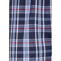 s.Oliver Herren Webhose, Gr. 52, blau, Web, Obermaterial: 100% Baumwolle, kariert, Basic, Hosen, mit Markenlogo im Bund