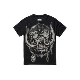 Brandit Herren T-Shirt "Brandit Herren Mot&ouml;rhead T-Shirt Warpig Print"schwarz, Gr. 6XL, bedruckt, 100% Baumwolle, Shirts