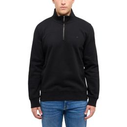 Mustang Herren Sweatshirt "Herren Style Franklin"schwarz, Gr. M, 80% Baumwolle, 20% Polyester, Sweatshirts