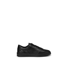 Marc O'Polo MARC O'POLO Herren Sneaker "aus nat&uuml;rlichem Rindleder", Gr. 43schwarz, Obermaterial: 100% Leder, unifarben, Schuhe