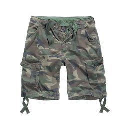 Brandit Herren Stoffhose "Brandit Herren Urban Legend Cargo Shorts"olive camouflage, Gr. 6XL, 65% Polyester, 35% Baumwolle, Hosen