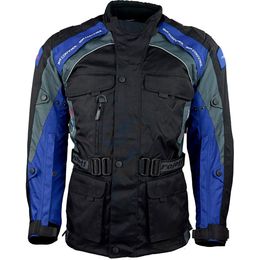 Roleff Motorradjacke "Liverpool RO", S, schwarz, Jacken, Unisex, Mit Sicherheitsstreifen, 4 Taschen