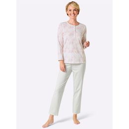 w&auml;schepur W&Auml;SCHEPUR Damen Schlafanzug, Gr. 36, rosa, 100% Baumwolle, Homewear-Sets