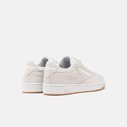 Reebok CLASSIC Damen Sneaker "CLUB C 85", Gr. 39, beige, Leder, Textil, Schuhe
