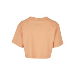 Urban Classics Damen Bigshirt "Urban Classics Damen Ladies Short Oversized Tee"papaya, Gr. XL, unifarben, 100% Baumwolle, Shirts
