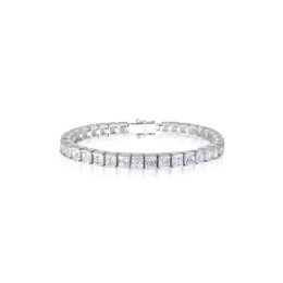Elli Premium Damen Armband "Tennisarmband Zirkonia Silber 925 Sterling Silber", 20cm,mit Steinen, Silber 925 (Sterlingsilber), silber, Silber 925