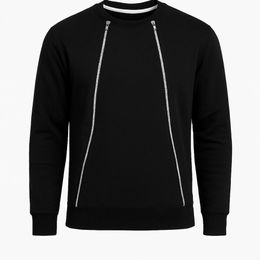 Ombre Sweatshirt male Black size S