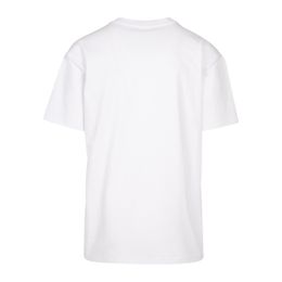 Herren T-Shirt "Upscale by Mister Tee Look Oversize Tee", wei&szlig;, Gr. XL, UPSCALE BY MISTER TEE, bedruckt, 100% Baumwolle, Shirts
