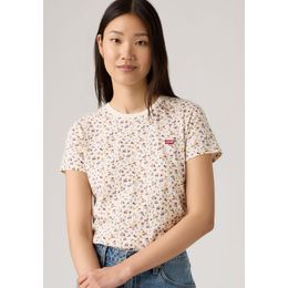 Levi's LEVI'S Damen T-Shirt "PERFECT TEE"lexi tossed floral e, Gr. XS, Single Jersey, Obermaterial: 100% Baumwolle, Shirts, mit All-Over Print