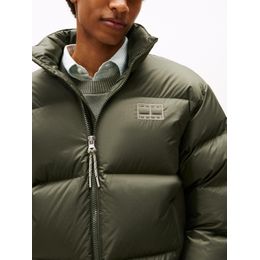 Tommy Jeans Herren Steppjacke "ALASKA DOWN PUFFER", gr&uuml;n, Gr. XXL, Web, Obermaterial: 100% Polyester, Jacken, &Uuml;bergangsjacke Regular fit mit