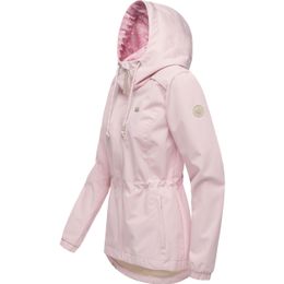 Ragwear Damen Funktionsjacke "Dankka", rosa, Gr. M, Obermaterial: 100% Polyester. Innenfutter: 100% Polyester, Jacken, Funktionelle &Uuml;bergangsjacke