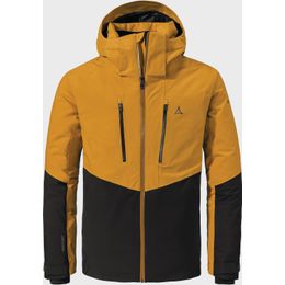 Sch&ouml;ffel SCH&Ouml;FFEL Herren Outdoorjacke "Ski Jacket Style Bliggs MNS", gelb, Gr. 52, Oberstoff : Aussenseite: 85% Nylon 15% Elasthan (Membran: Polyurethan)
