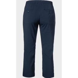 Sch&ouml;ffel SCH&Ouml;FFEL Damen 3/4-Hose "Pants Rangun L"8820, blau, Gr. 46, Oberstoff: 95% Nylon, 5% Elasthan, Hosen