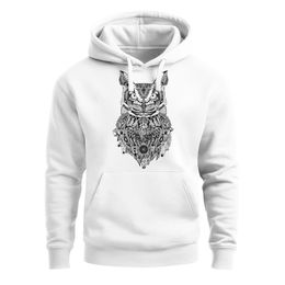 Neverless Sweatshirt 'Free Mind Owl' male White size L